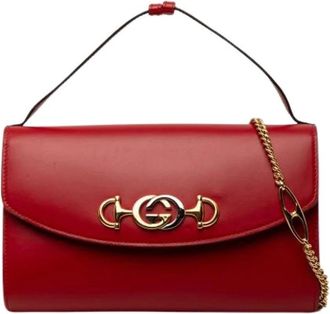 Gucci Pre-owned Zumi Satchel - - Pre-owned - Damen - Rot - ONE SIZE