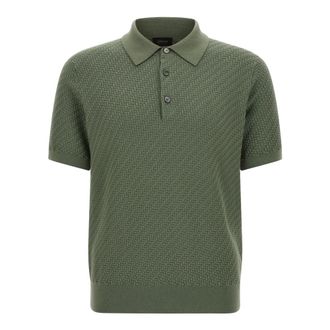 Brioni Polo Shirt - - Tops - Herren - Gr&uuml;n - 2XL