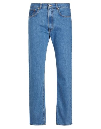 8 by YOOX ORGANIC COTTON TAPERED FIT DENIM