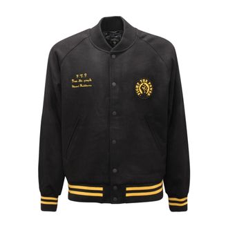 Element Homme, Vestes, Noir, Taille: S Veste Bomber Style Baseball Noir