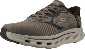 Skechers Homme, Chaussures, Brun, Taille: 45 EU GO Walk Glide-Step 2.0 Zac