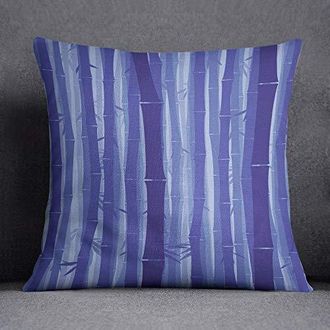 Bonamaison Le Jardin du Lin Zierkissenhüllen, Mehrfarbig, 45x45