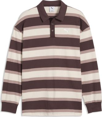 Puma Polo de rugby &agrave; manches longues Wardrobe Essentials Homme, Accessoires, Blanc, XXL