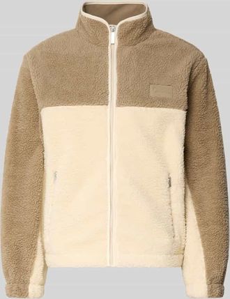 Karl Kani Regular Fit Teddyjacke mit Logo-Applikation Modell Signature