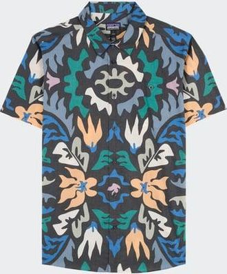 Patagonia Chemise regular-fit imprim&eacute;e en coton bio m&eacute;lang&eacute; - Taille XL
