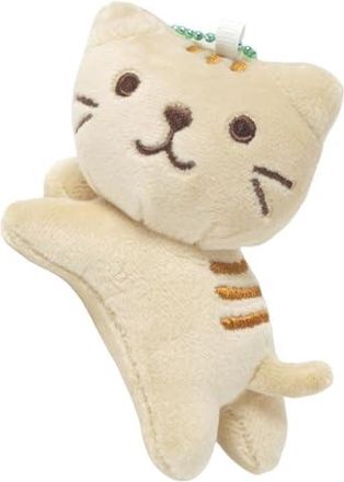 Generic Porte-cl&eacute;s en peluche de chat - Porte-cl&eacute;s en peluche douce - Mini peluche de chat pour sacs - Porte-cl&eacute;s d&eacute;coratif pour enfants et adultes - Porte-cl