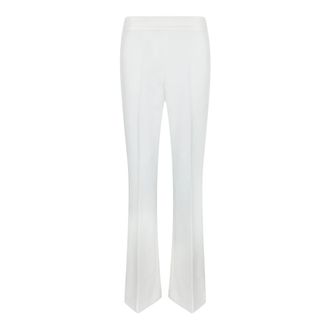 Blanca Vita Ausgestellte Krepphose - - Trousers - Damen - Wei&szlig; - XS