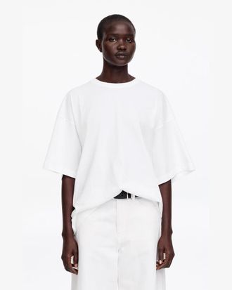 Arket Oversize-T-Shirt -Wei&szlig;