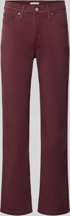 Levi's Straight Fit Jeans aus Baumwoll-Mix mit Viskose-Anteil Modell 314 SHAPING STRAIGHT