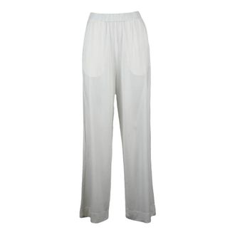 Max Mara Savio Wide Hosen - - Trousers - Damen - Beige - S