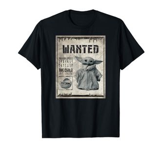 Star Wars Poster Der Mandalorianer Das Kind gesucht T-Shirt