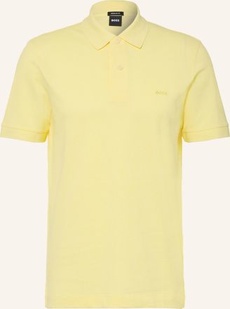HUGO BOSS Piqu&eacute;-Poloshirt Pallas Regular Fit gelb