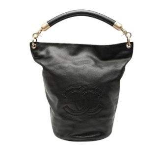Chanel Sac seau vintage Pre-owned - Femme - Pre-owned - Noir - Taille: ONE Size