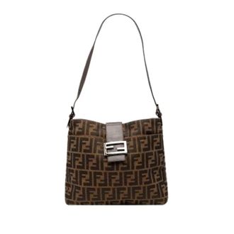 Fendi Pre-owned Canvas Shoulder Bag - - Pre-owned - Damen - Braun - ONE SIZE