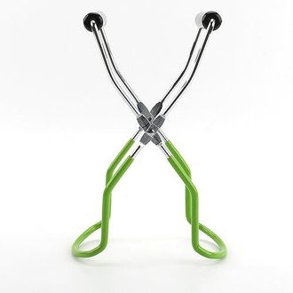 Generic Pince de levage pour bocaux de conserve avec poign&eacute;e en acier inoxydable pour une prise en main s&ucirc;re et s&ucirc;re pour cuisine, restaurant (vert)