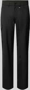 Karl Lagerfeld Regular Fit Cargohose mit Label-Applikation