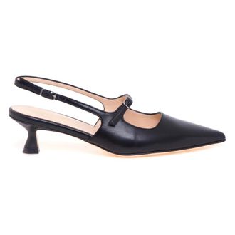 Anna F. Slingback-Pumps - - Shoes - Damen - Schwarzk - 37 EU