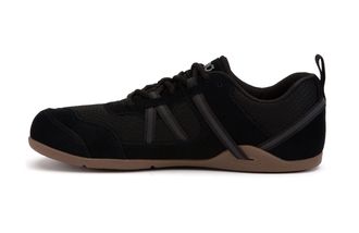 Xero Shoes Herren Prio Suede Cross Trainingsschuh - Bequeme Performance Laufschuhe für Herren, Schwarz/Gummi, 43.5 EU