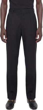 Gucci Wool Silk Twill Pants