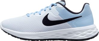 Nike Nike Revolution 6 Straßenlaufschuh für Herren, Football Grey/Black-Cobalt Bliss-Wh, DC3728-014, 40.5 EU (7.5 US)