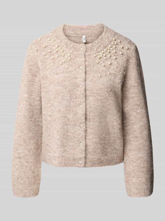 Only Regular Fit Strickjacke mit Woll-Anteil Modell MIGGIE