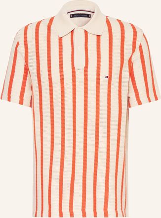 Tommy Hilfiger Strick-Poloshirt Classic Fit orange
