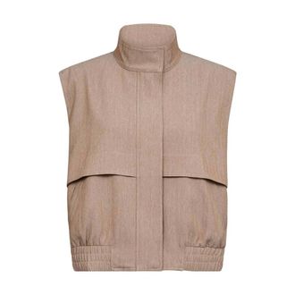 Co'Couture Damen, Jacken, Beige, LGr&ouml;&szlig;e