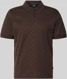 Joop Modern Fit Poloshirt mit Strukturmuster Modell Roberto