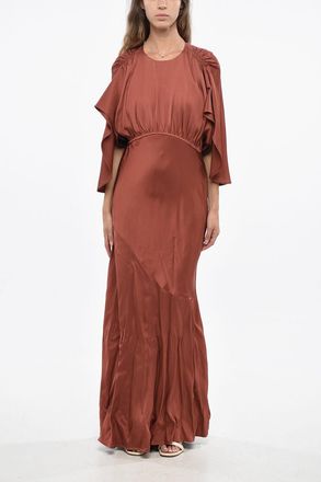 Zimmermann Ausgestelltes Kleid EDEN mit offenem R&uuml;cken Zimmermann