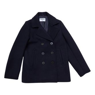 Sebago Homme, Vestes, Bleu, Taille: 42 FR Veste Peacoat Marine Classique