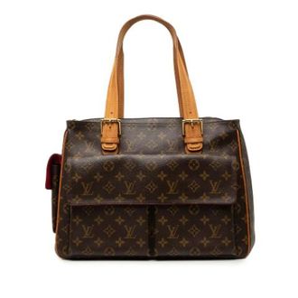 Louis Vuitton Pre-owned Toile sacs-louis-vuitton - Femme - Pre-owned - Brun - Taille: ONE Size