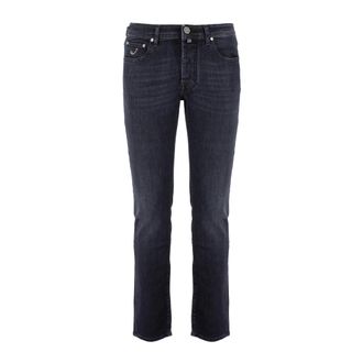 Jacob Cohen Homme, Jeans, Noir, Taille: W35 Jeans Slim Fit