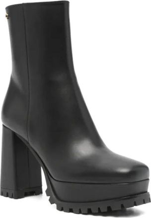 Gianvito Rossi Femme, Chaussures, Noir, Taille: 39 EU Shoes Calf