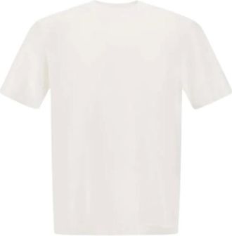 Herno Homme, Tops, Blanc, Taille: M T-shirt bordi continui