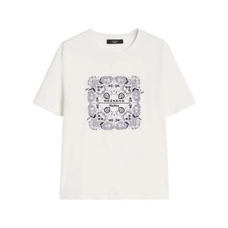 Max Mara T-shirt Wkdwest - - Tops - Damen - Wei&szlig; - XL
