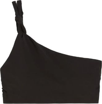 Max Mara haut de bikini Alisia à une épaule - Noir