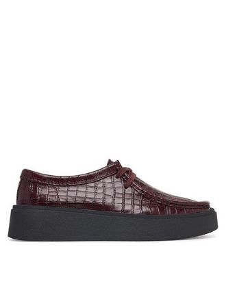 Clarks Halbschuhe Torview W 26328105 Dunkelrot