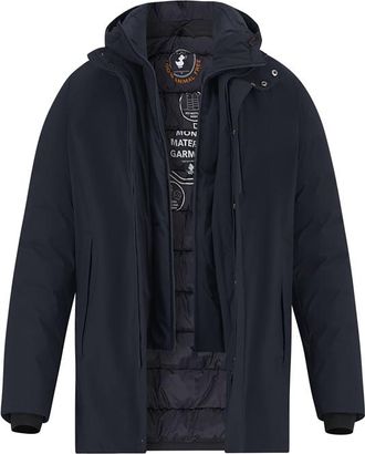 Save The Duck Herren Jacken blau Mikrofaser unifarben