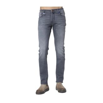 Jacob Cohen Schlanke- gewaschene graue Jeans - - Jeans - Herren - Blau - W30