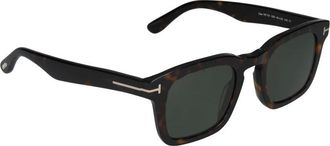 Tom Ford unisex, Accessoires, Brun, Taille: 48 MM Dax Lunettes de soleil