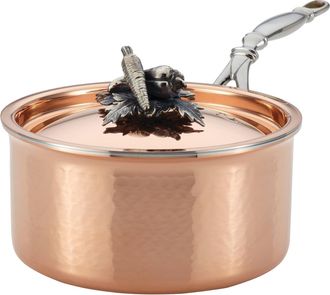 Ruffoni 99317 1.5-Qt. Covered Saucepan Kupferkasserolle, Kupfer