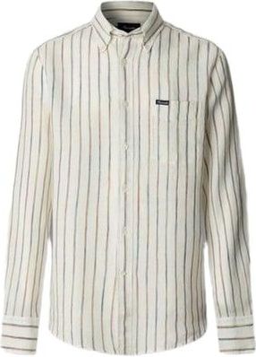 Fa&ccedil;onnable Chemise &agrave; rayures en lin