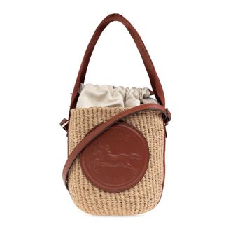 Chlo&eacute; Horse Medal Small Bag - - Bags - Damen - Beige - ONE SIZE