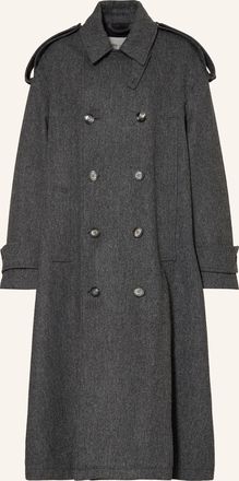 Ami Ami Paris Wollmantel grau