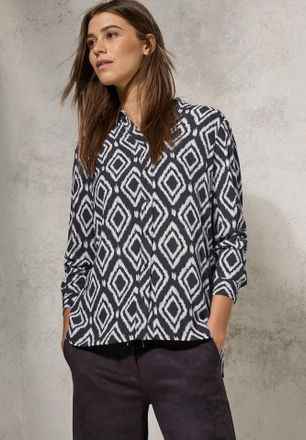 Cecil Langarmbluse mit Knopfleiste