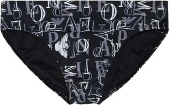 Emporio Armani Schwarze Strandbekleidung 2117213R41000020 - - Swimwear - Herren - Schwarzk - S