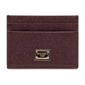Dolce & Gabbana Dauphine Kartenetui - - Accessories - Damen - Braun - ONE SIZE