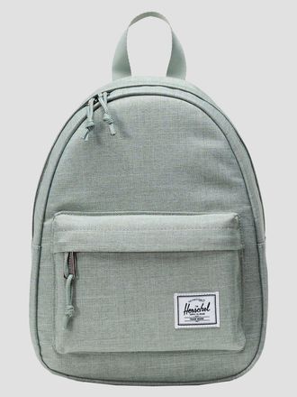 Herschel Classic Mini 6.5L Rucksack iceberg green crosshatch