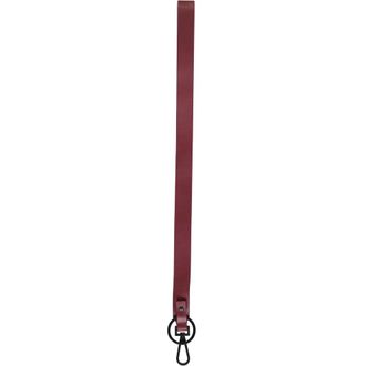 Bottega Veneta Schl&uuml;sselanh&auml;nger aus perforiertem Leder mit Kalbsleder-Logo - - Accessories - Herren - Rot - ONE SIZE
