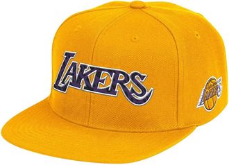 Mitchell & Ness Wildback Snapback HWC Los Angeles Lakers Yellow